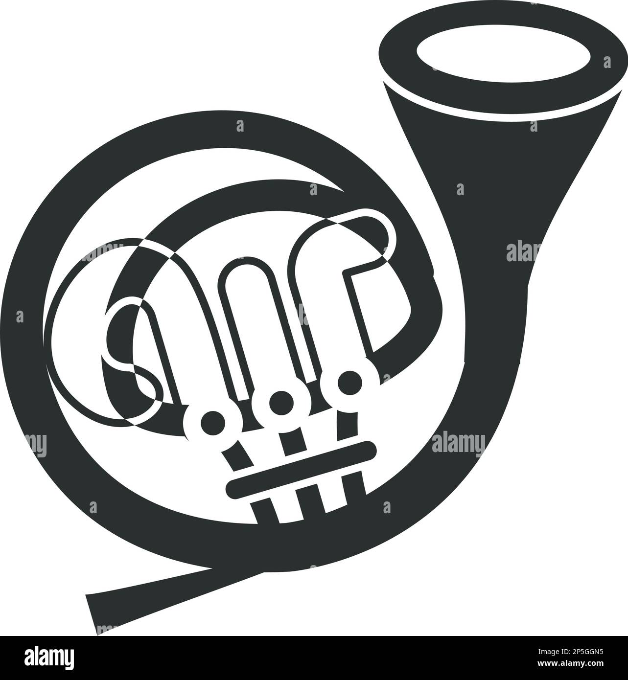 Air trombone Stock Vector Images - Alamy