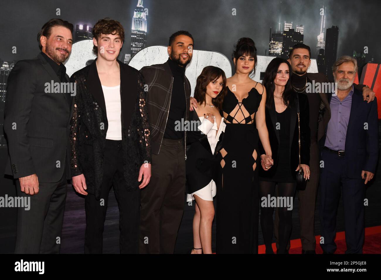 New York, USA. 06th Mar, 2023. Skeet Ulrich, Jack Champion, Mason ...