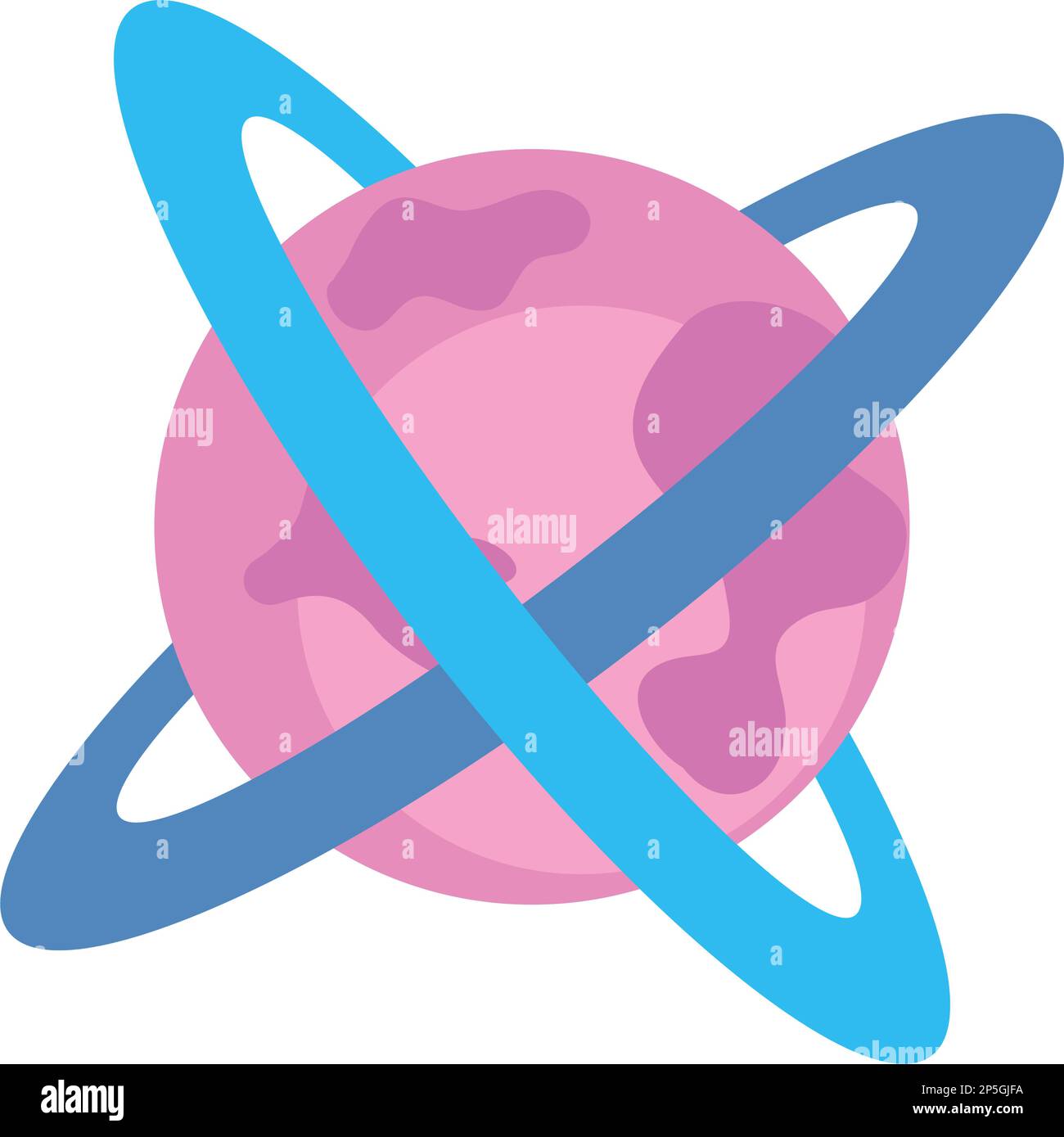 planet and rings orbiting Stock Vector Image & Art - Alamy