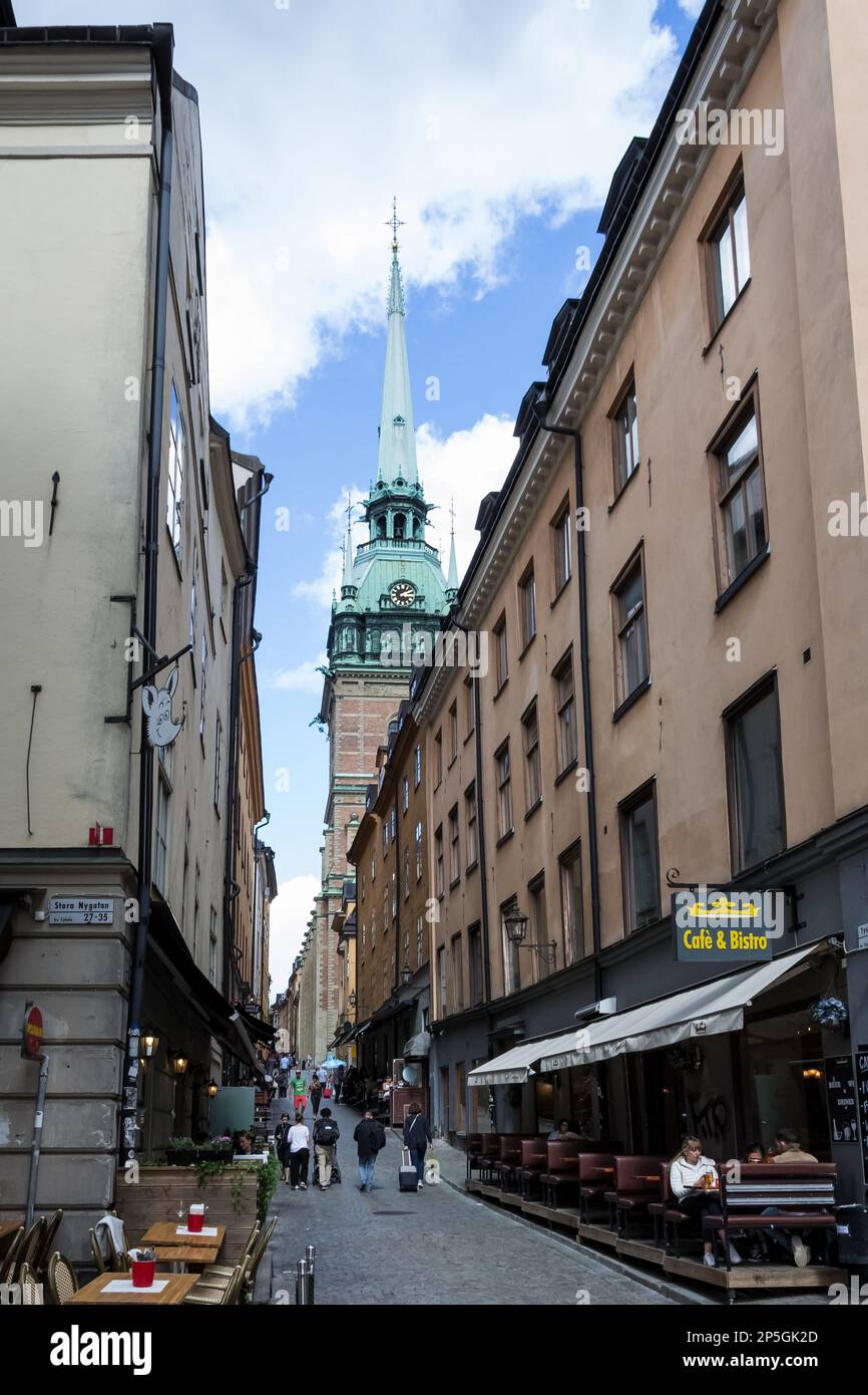 Old german church gamla stan hi-res stock photography and images - Alamy