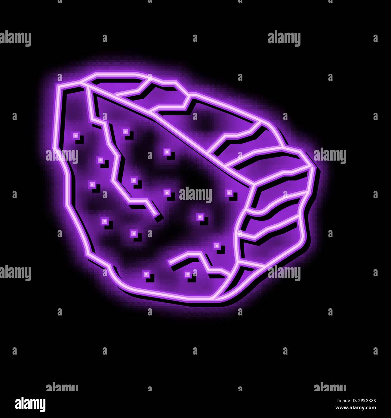 Natural stone texture basalt Stock Vector Images - Alamy