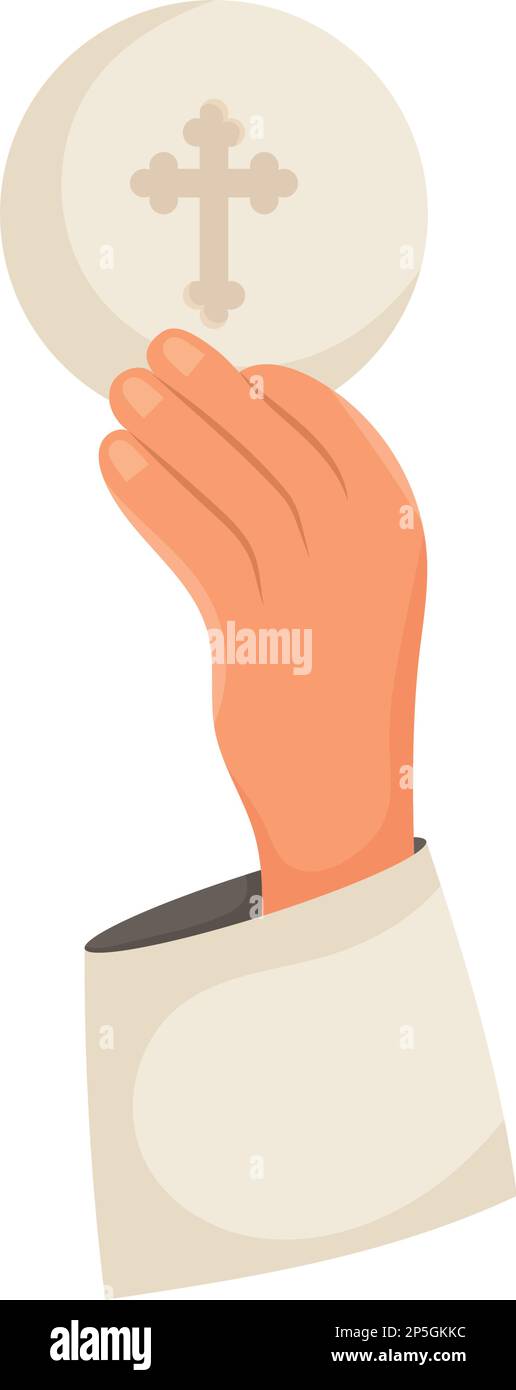 hand with holy host Stock Vector Image & Art - Alamy