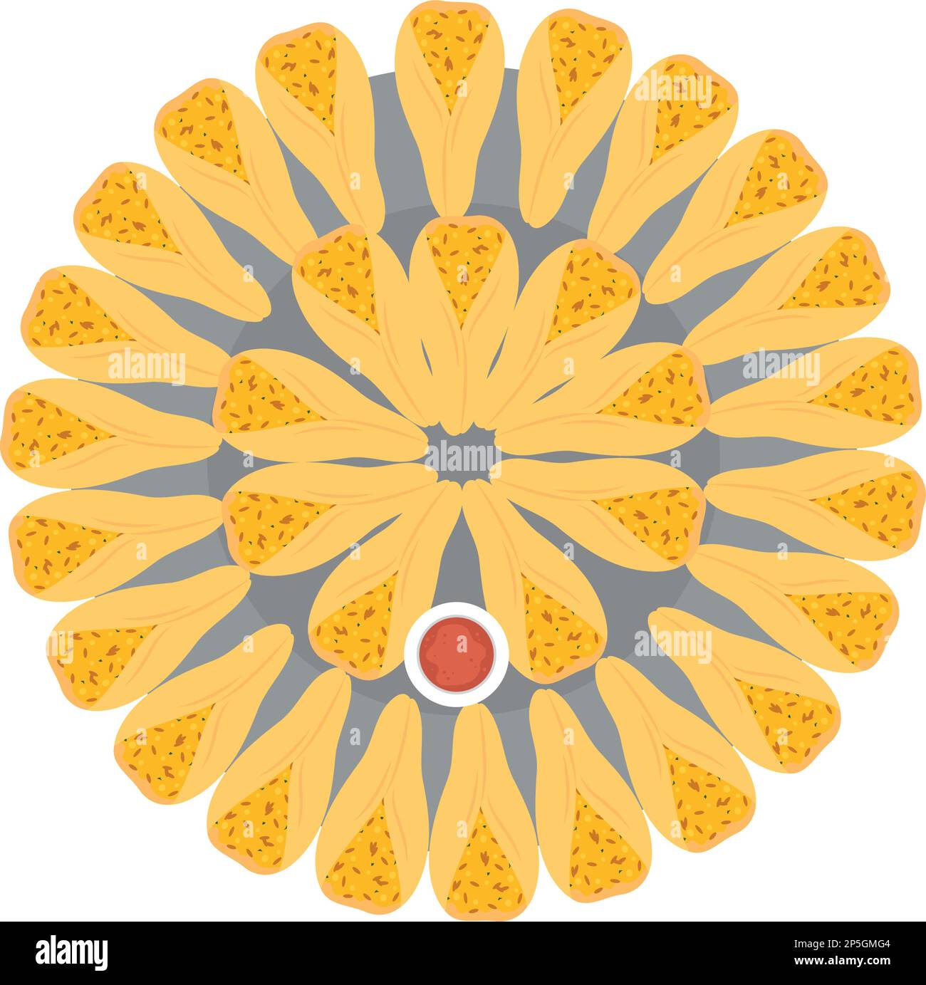 Indian veg thali Stock Vector Images - Alamy