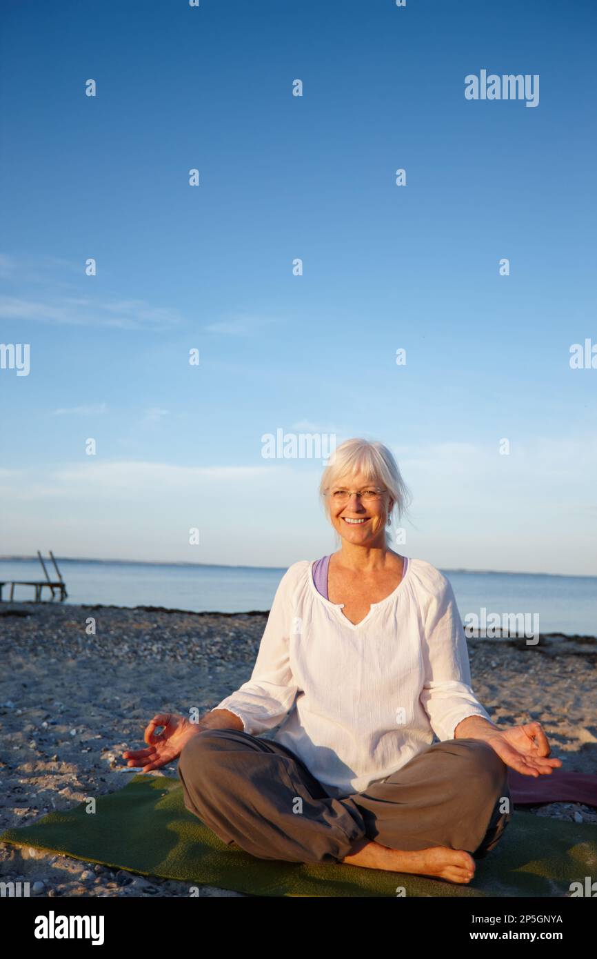 I Come Here To Unwind Portrait Of An Attractive Mature Woman Sitting