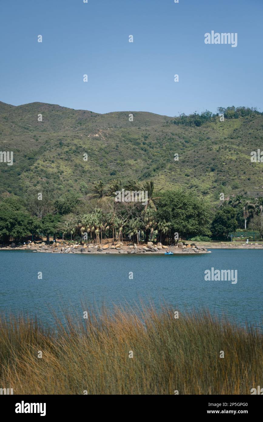 Inspiration Lake in Hong Kong Stock Photo - Alamy