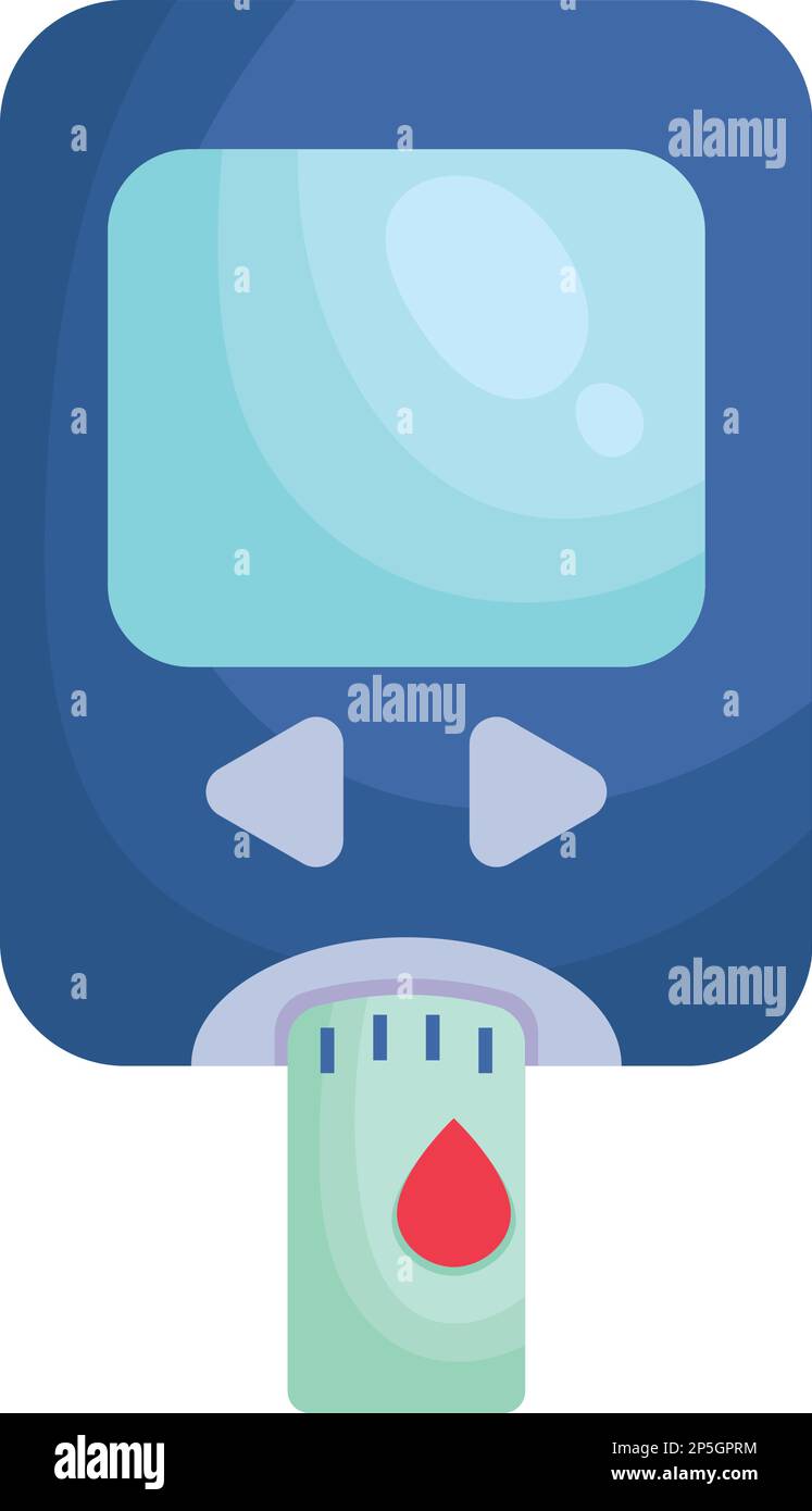 glucometer medical device Stock Vector Image & Art - Alamy