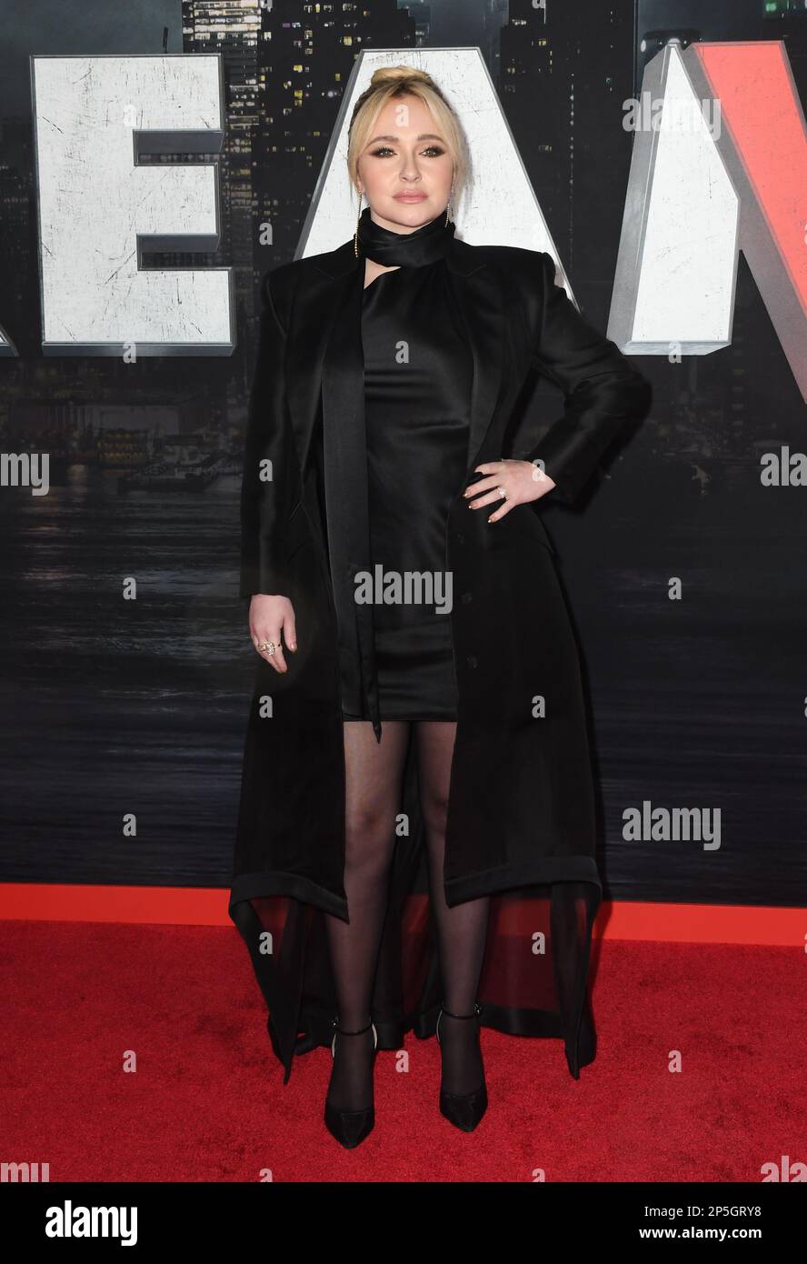 New York, NY, USA. 06th Mar, 2023. Hayden Panettiere at the world ...