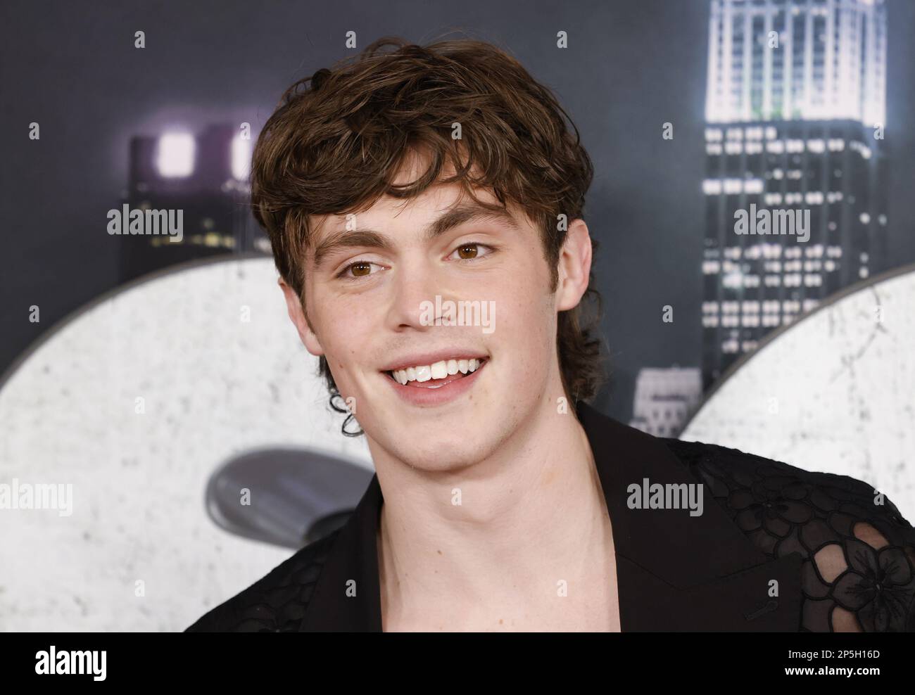 New York, United States. 06th Mar, 2023. Jack Champion arrives on the ...