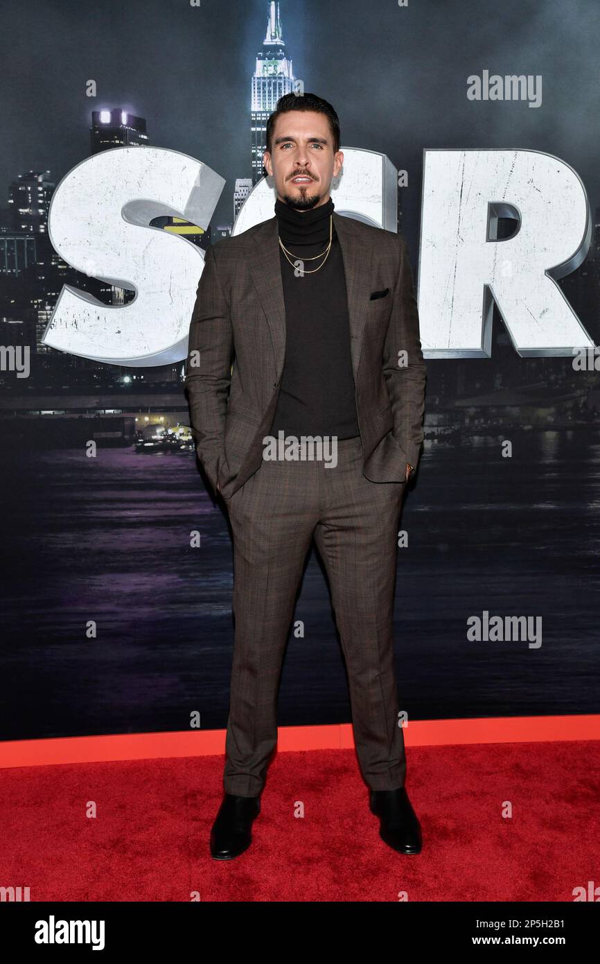 Josh Segarra, attend the world premiere of "Scream VI" at AMC Lincoln ...