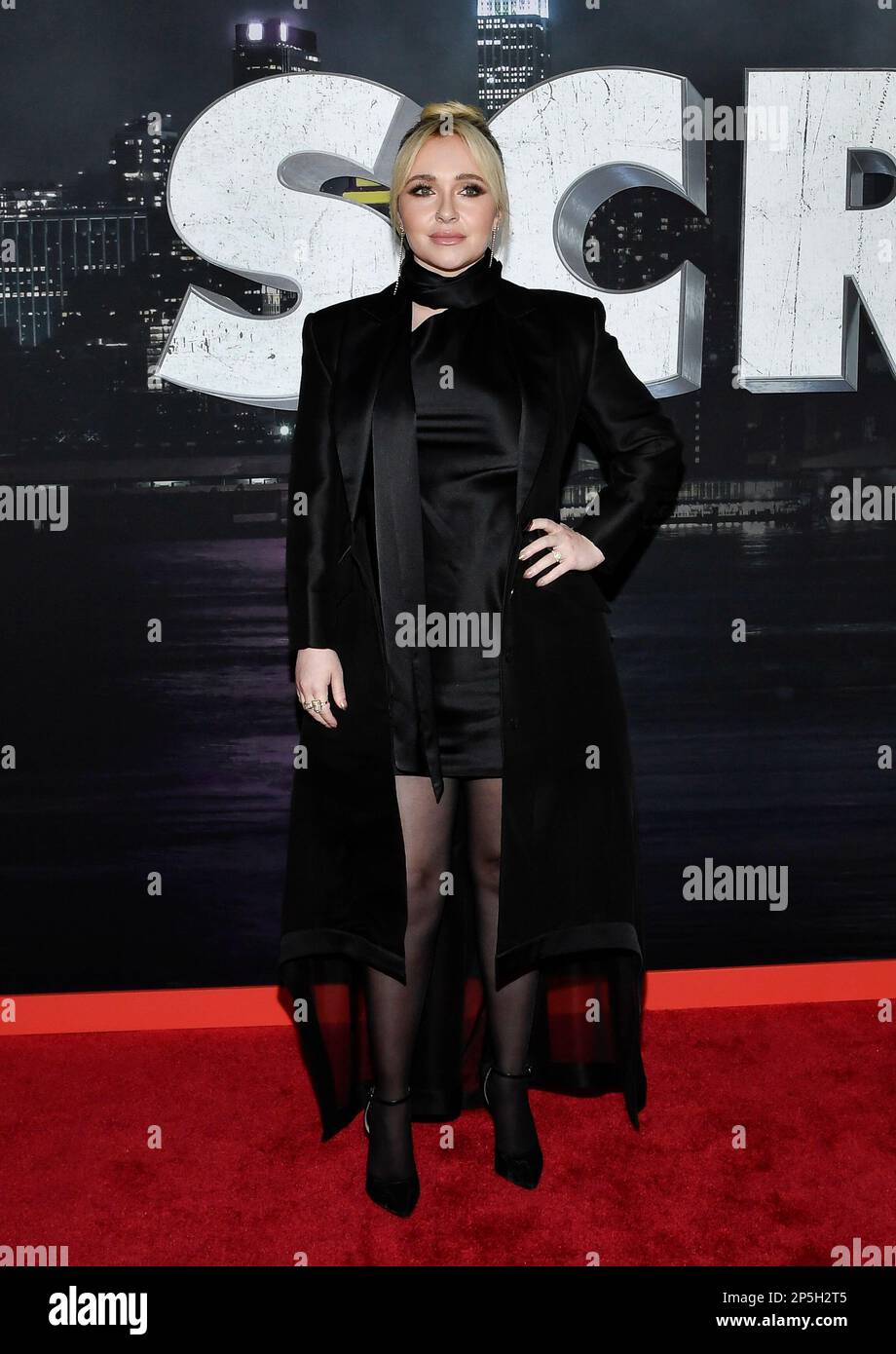 Hayden Panettiere attends the world premiere of "Scream VI" at AMC ...