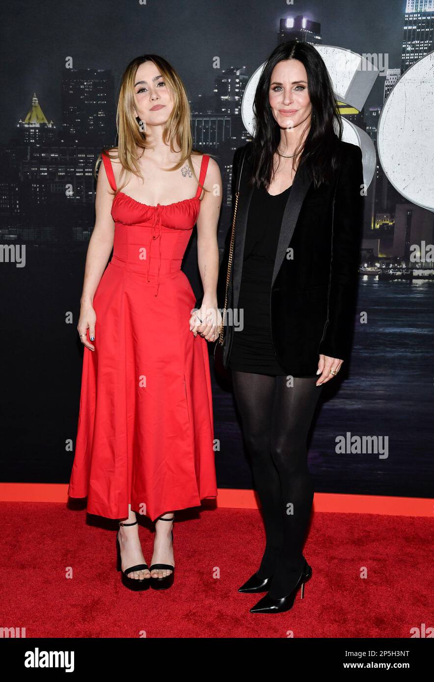 Courteney Cox, right, and daughter Coco Arquette attend the world ...