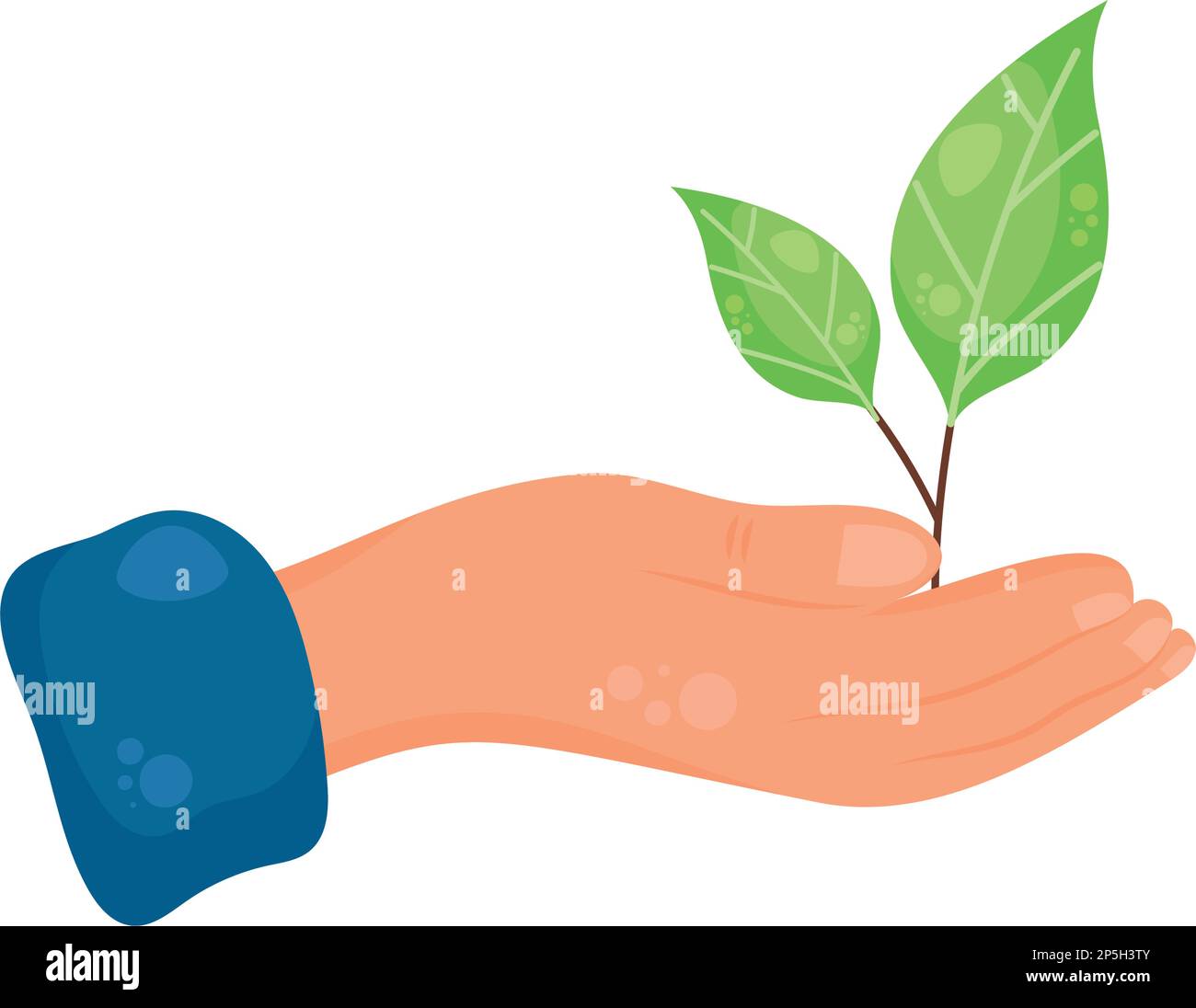 hand lifting plant garden Stock Vector Image & Art - Alamy
