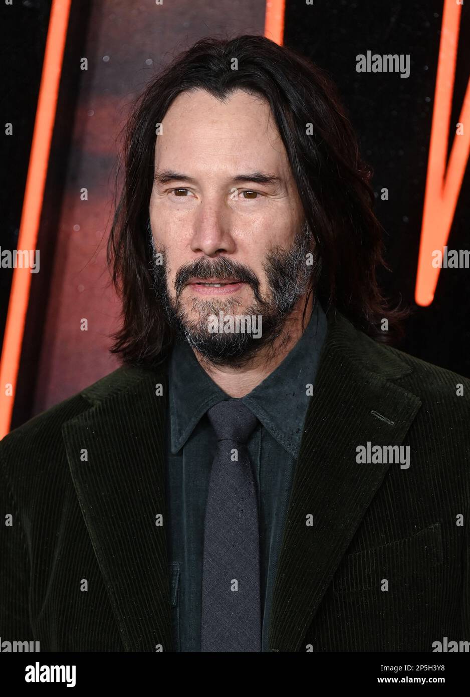 London, UK. 06th Mar, 2023. Keanu Reeves at the John Wick Chapter 4, UK ...