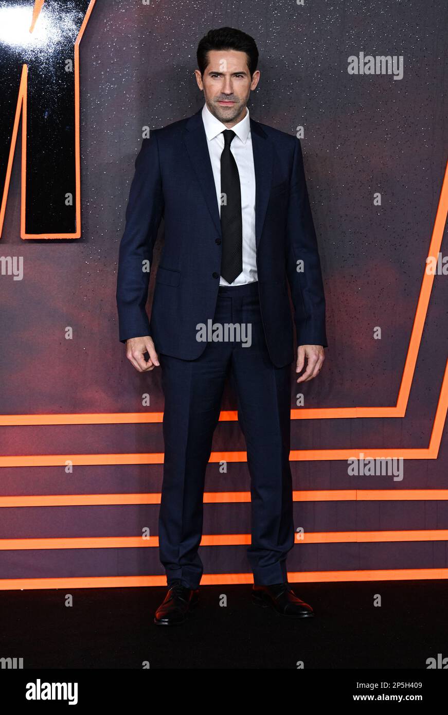 London, UK. 06th Mar, 2023. Scott Adkins at the John Wick Chapter 4, UK Premiere, on March 6th ...
