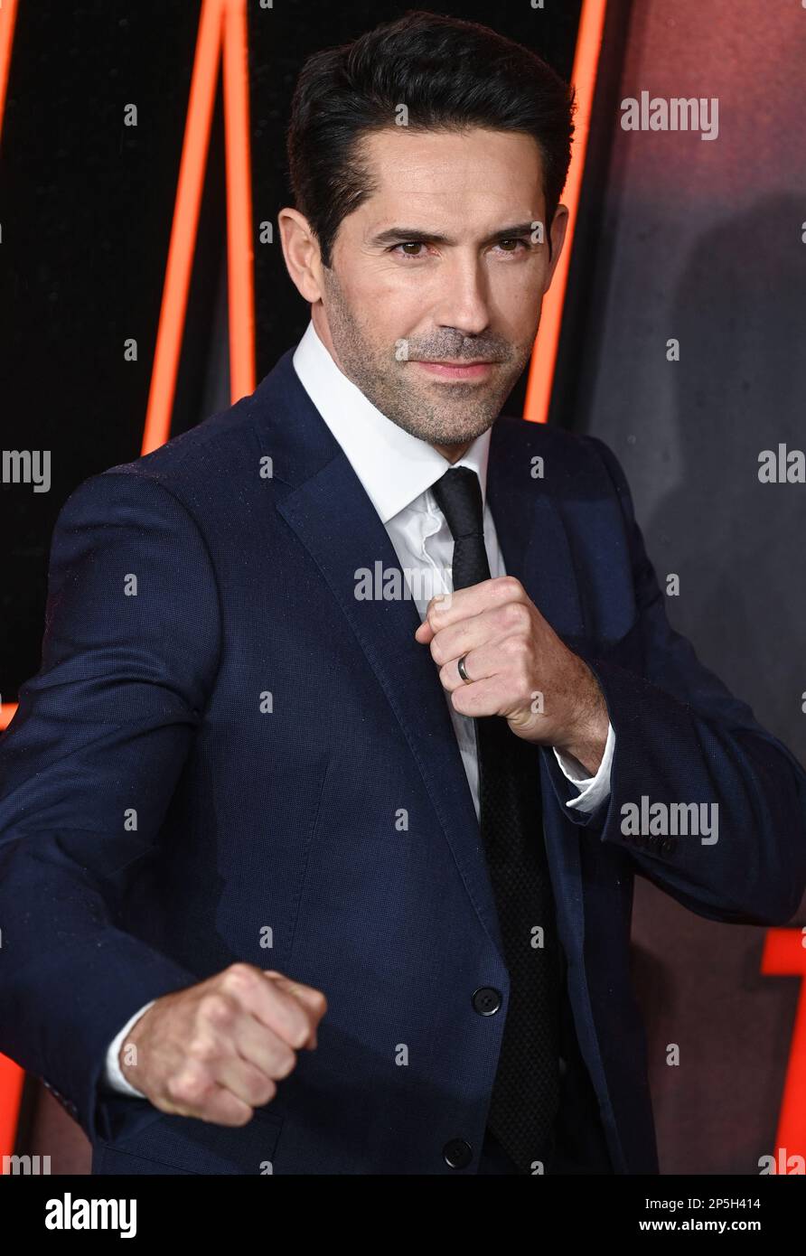 London, UK. 06th Mar, 2023. Scott Adkins at the John Wick Chapter 4, UK Premiere, on March 6th ...