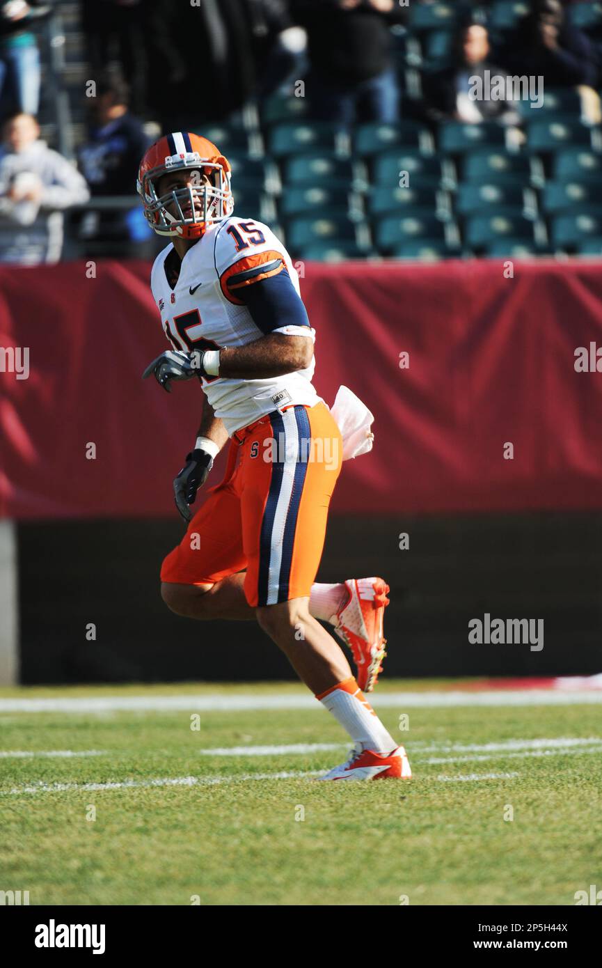 Syracuse University Orange receiver Alec Lemon (15) during game against ...