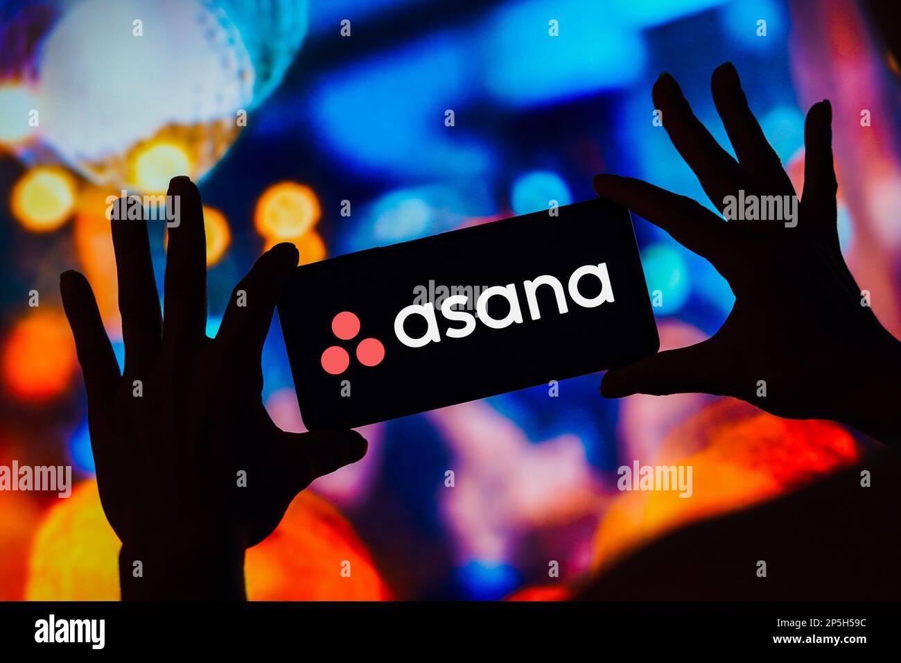 Asana logo hi-res stock photography and images - Alamy