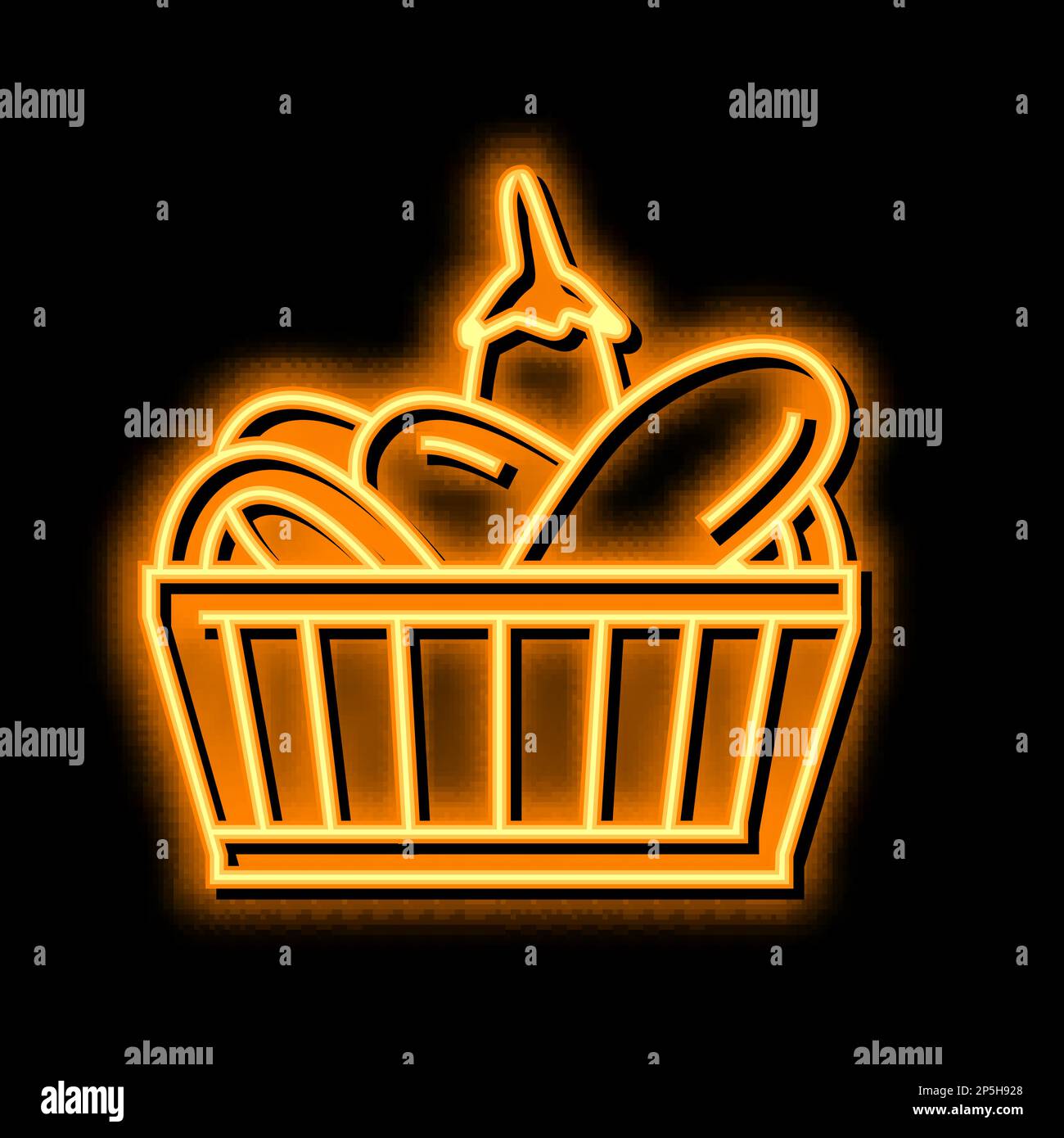 harvest eggplant neon glow icon illustration Stock Vector Image & Art ... harvest eggplant neon glow icon illustration Stock Vector Image & Art ...