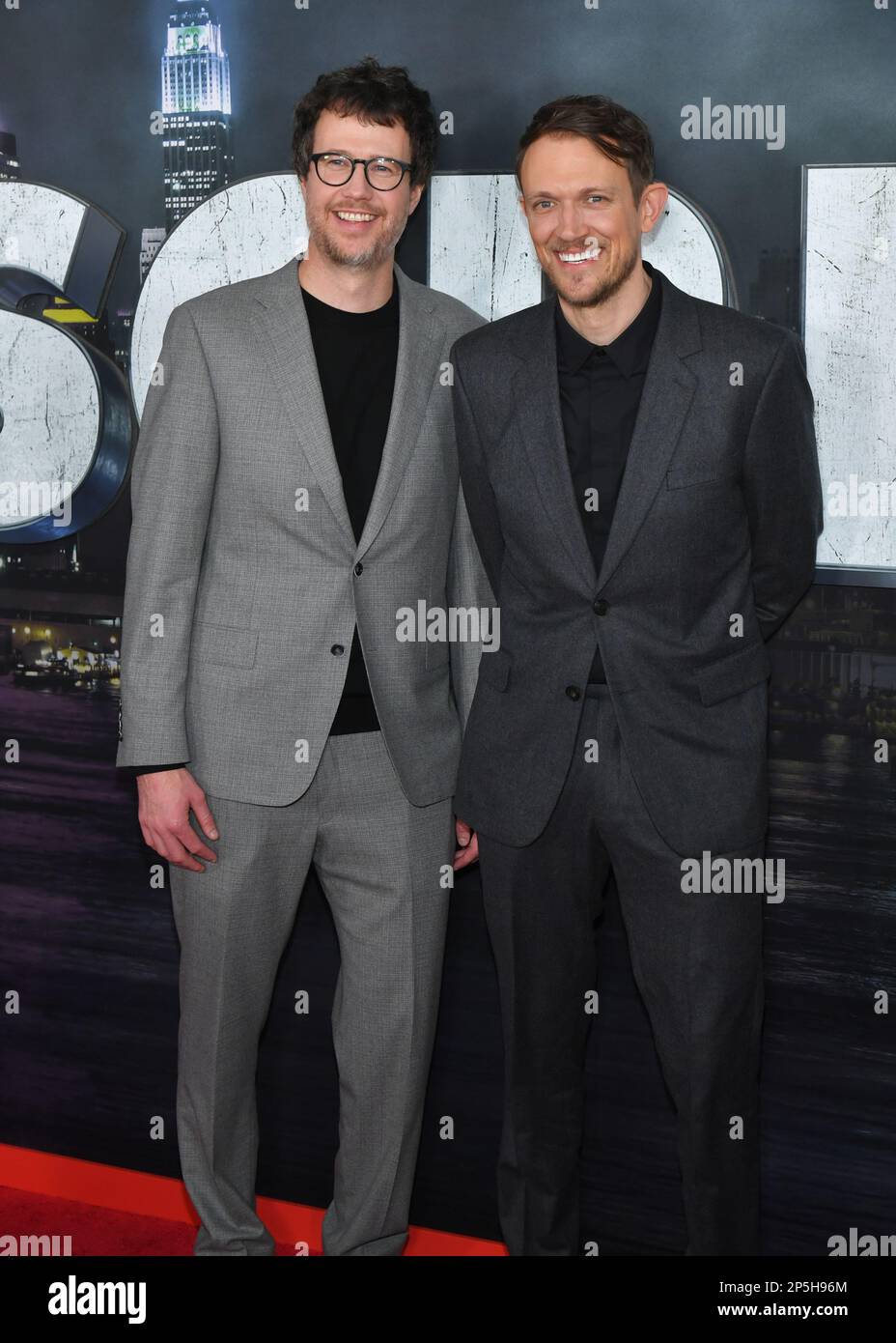 Tyler Gillett and Matt Bettinelli-Olpin Stock Photo - Alamy