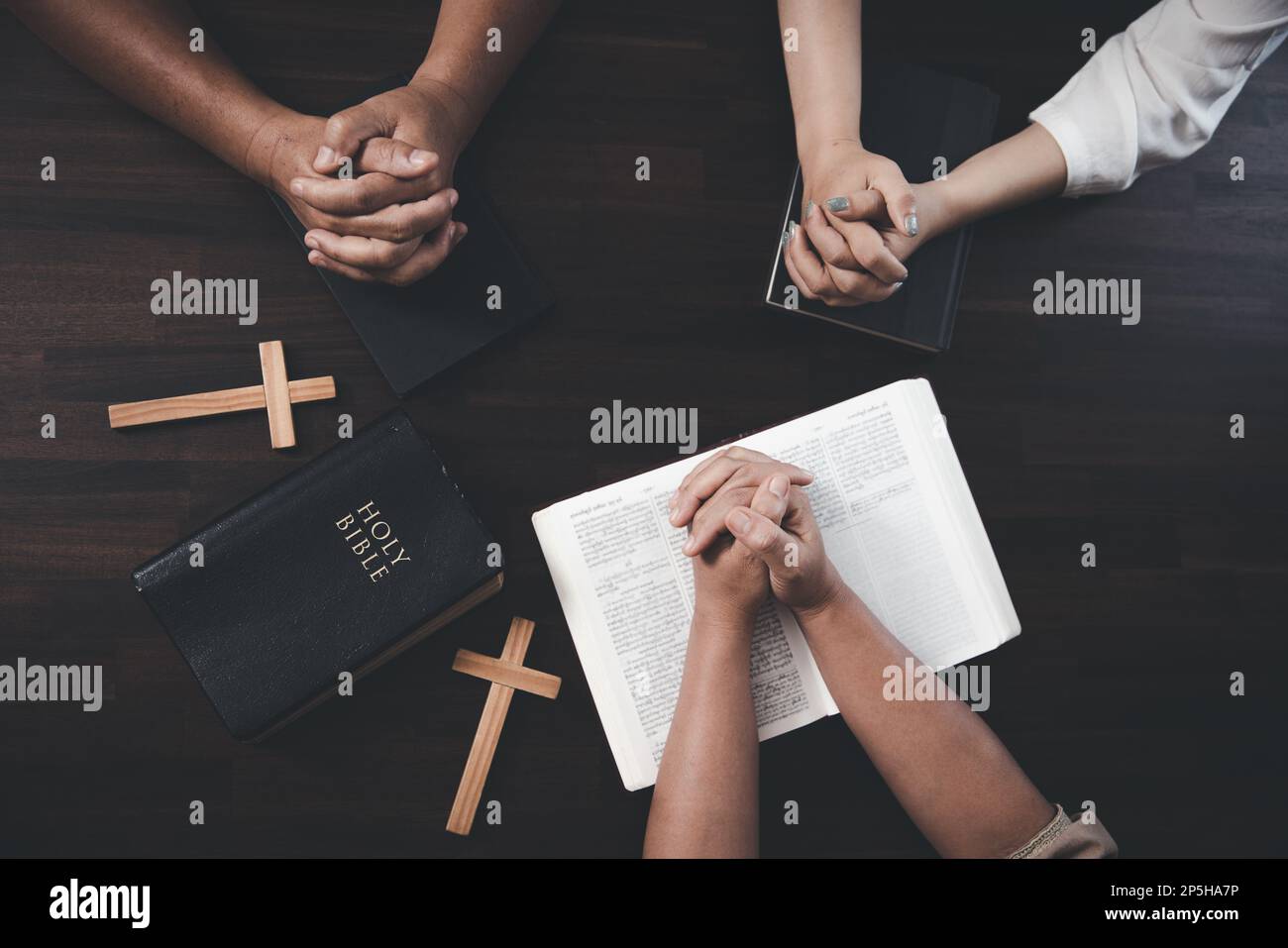 Christians Praying Together