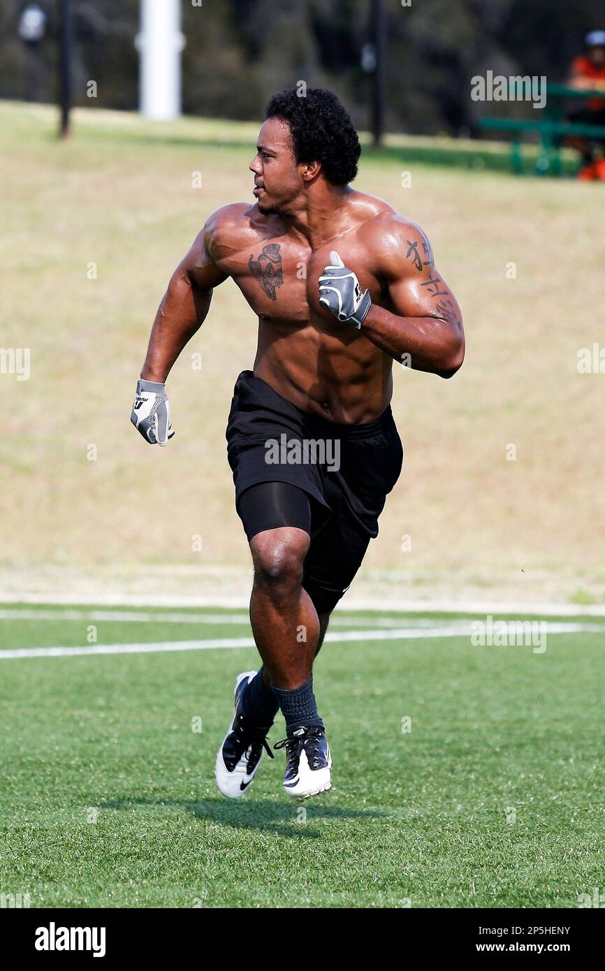 Former Florida A&M Rattlers Linebacker Alvis Graham during Pro Day at ...