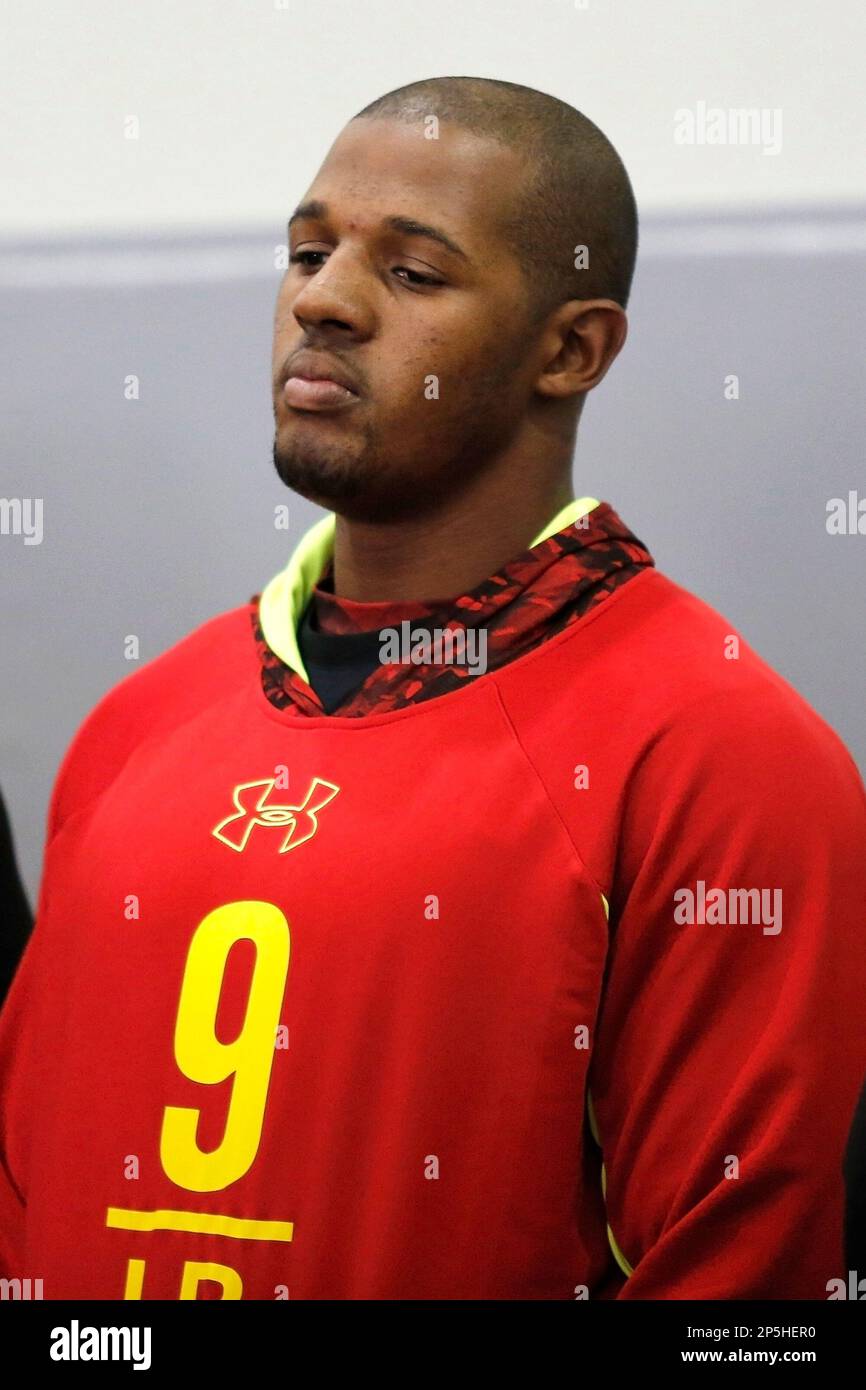 Former Florida A&M Rattlers Linebacker Brandon Hepburn during Pro Day ...