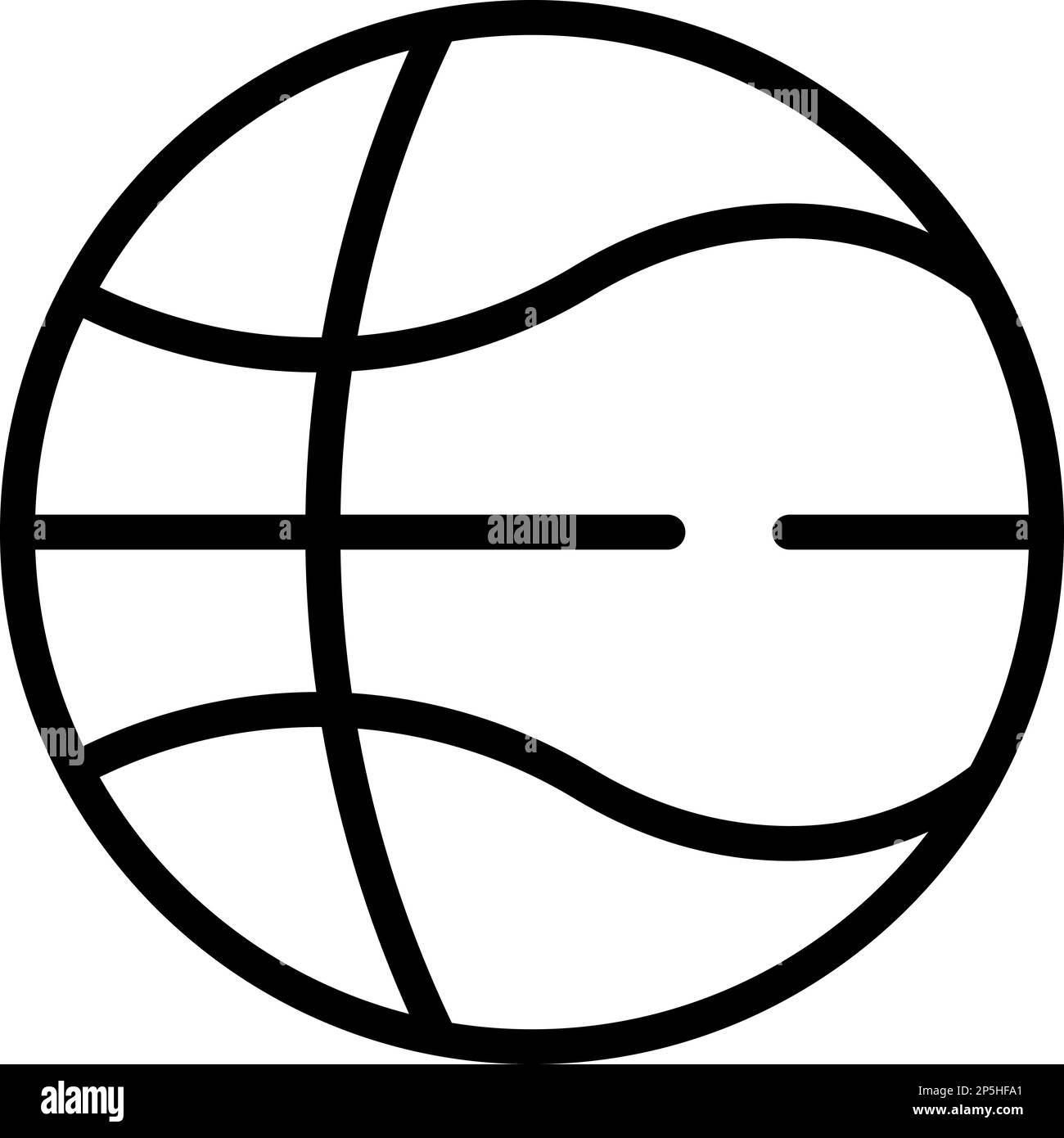 Basketball ball icon outline vector. Shop goods. Sport store Stock ...