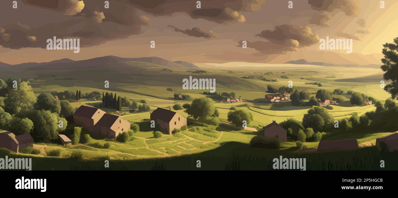 Vineyard england Stock Vector Images - Alamy