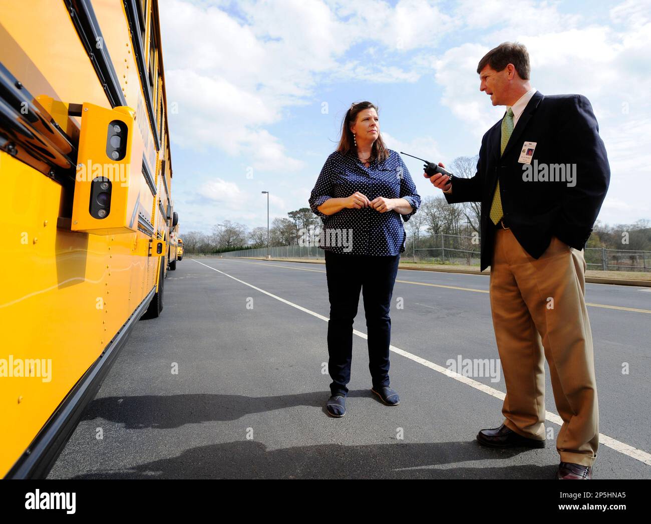 Houston County bus driver Debra Masa and Mossy Creek Middle School ...