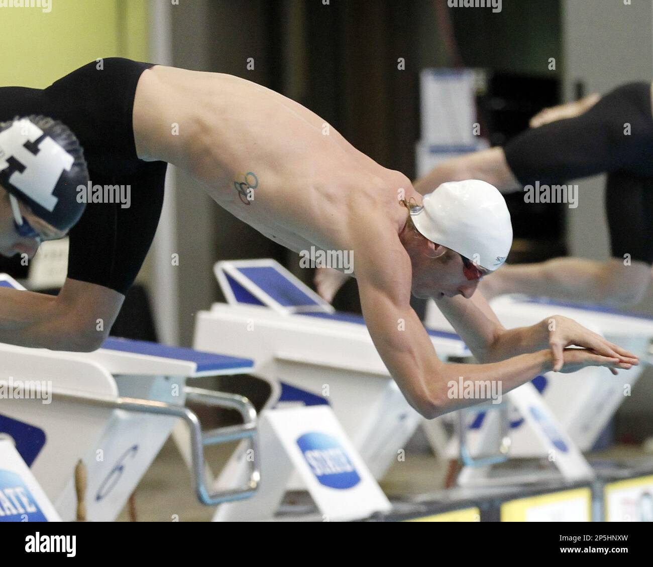 Dylan Dunlop-Barrett, of North Shore, New Zealand, in the men's 200m LC ...