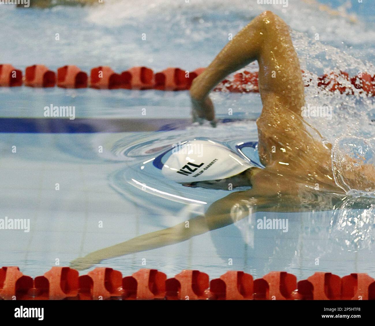 Dylan Dunlop-Barrett, of North Shore, New Zealand, in the men's 400m LC ...