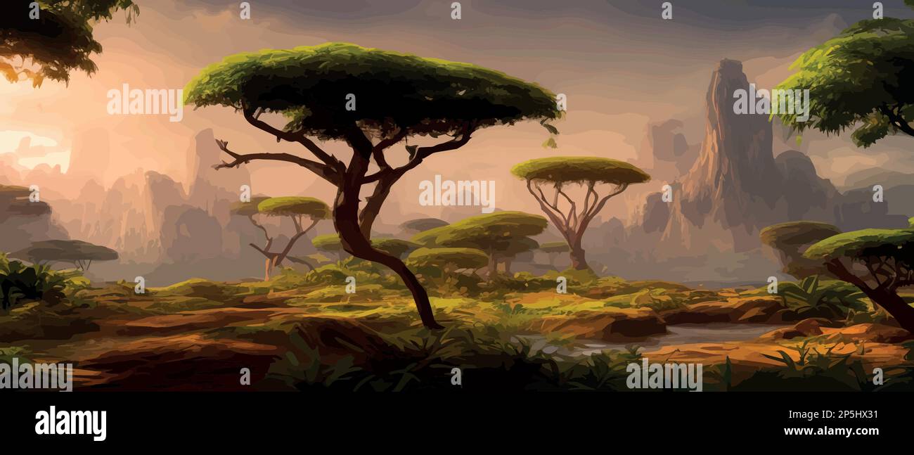 America scenes Stock Vector Images - Alamy