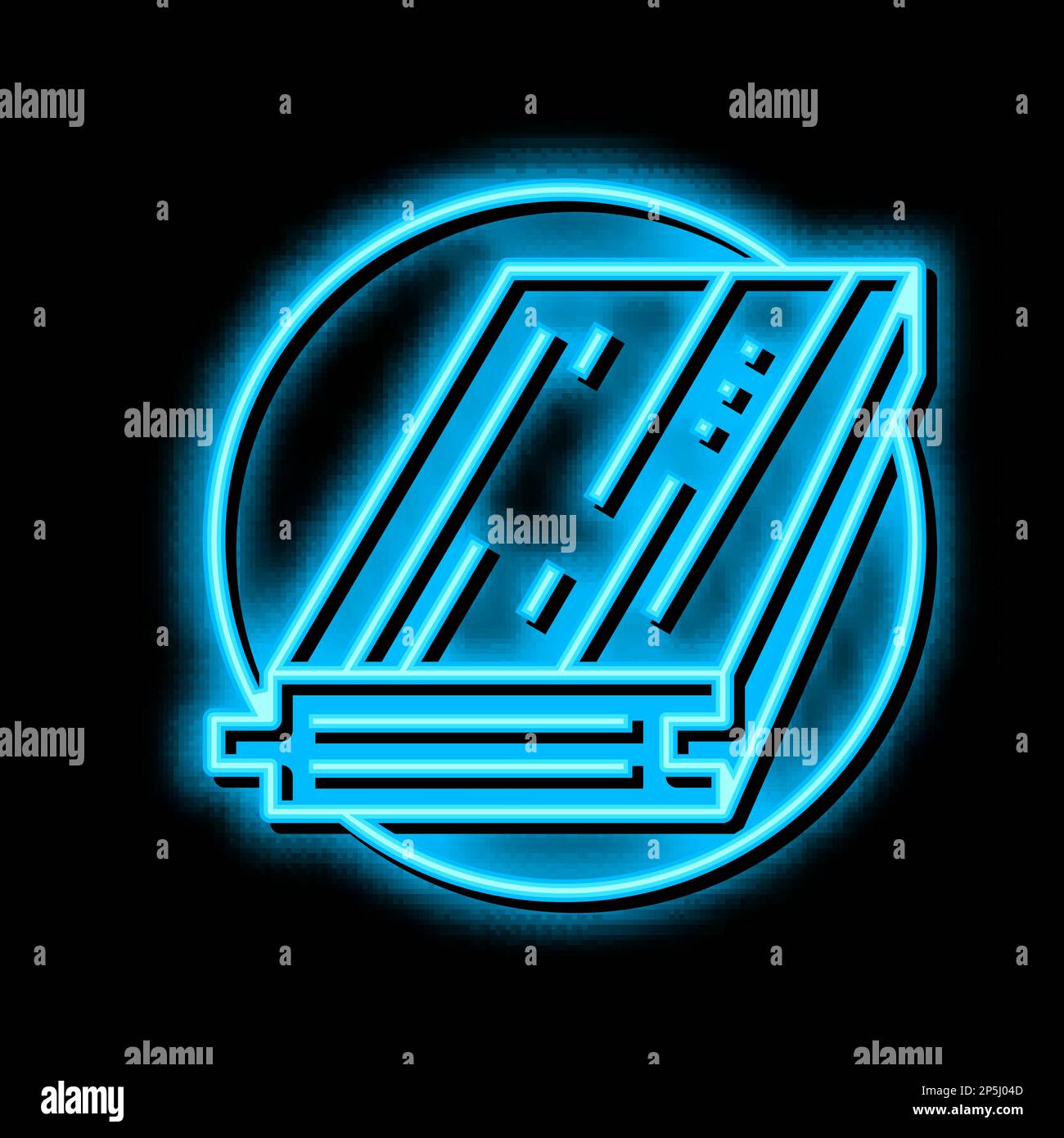 laminate floor neon glow icon illustration Stock Vector Image & Art - Alamy