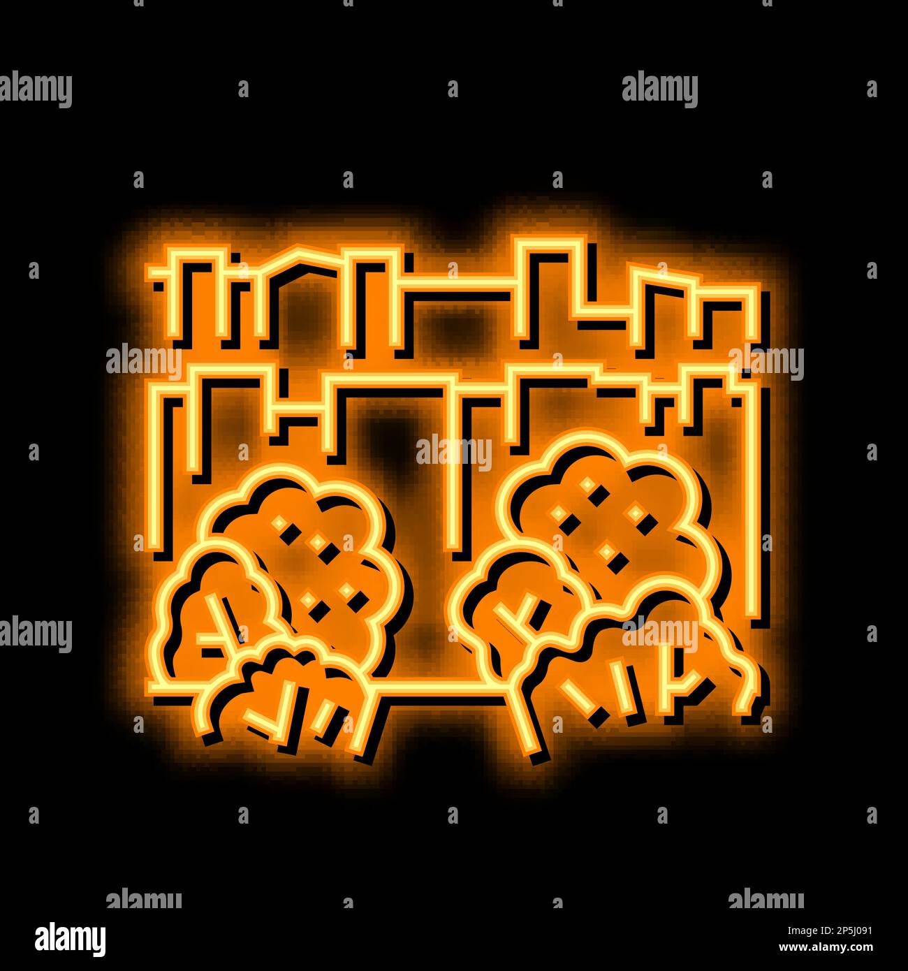 Pavement city walkway park Stock Vector Images - Alamy