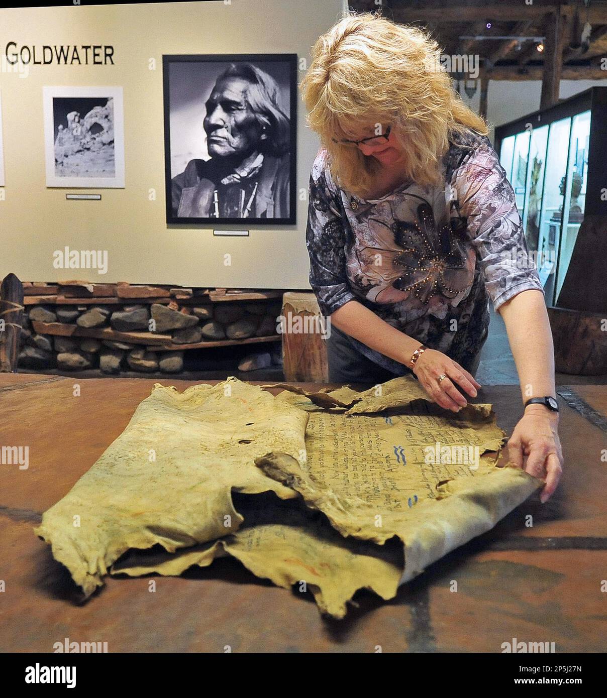 In this March 6, 2013 photo, Cindy Gresser the Executive Director for ...