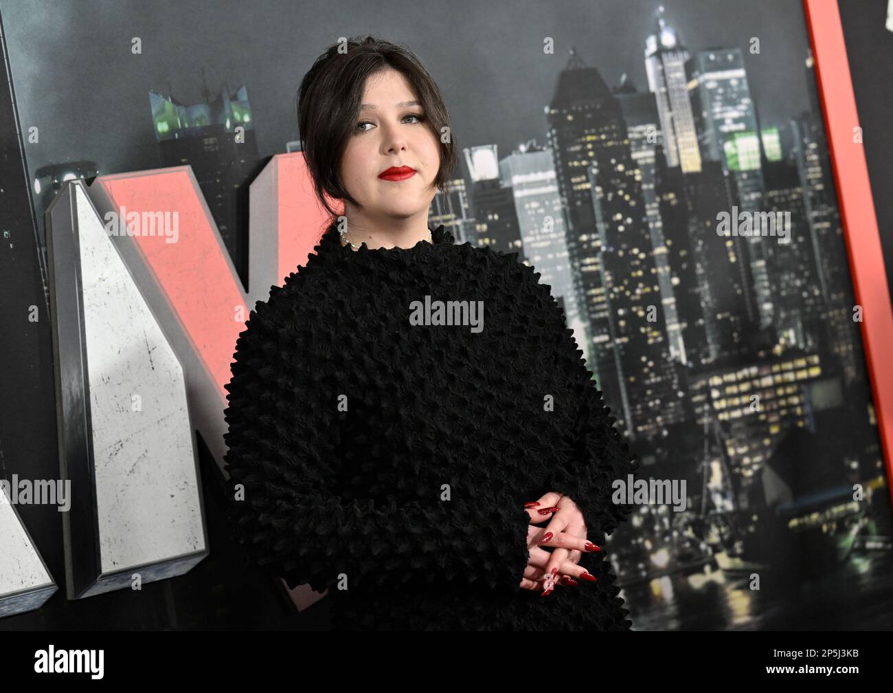 Lucy Dacus attends the world premiere of "Scream VI" at AMC Lincoln ...
