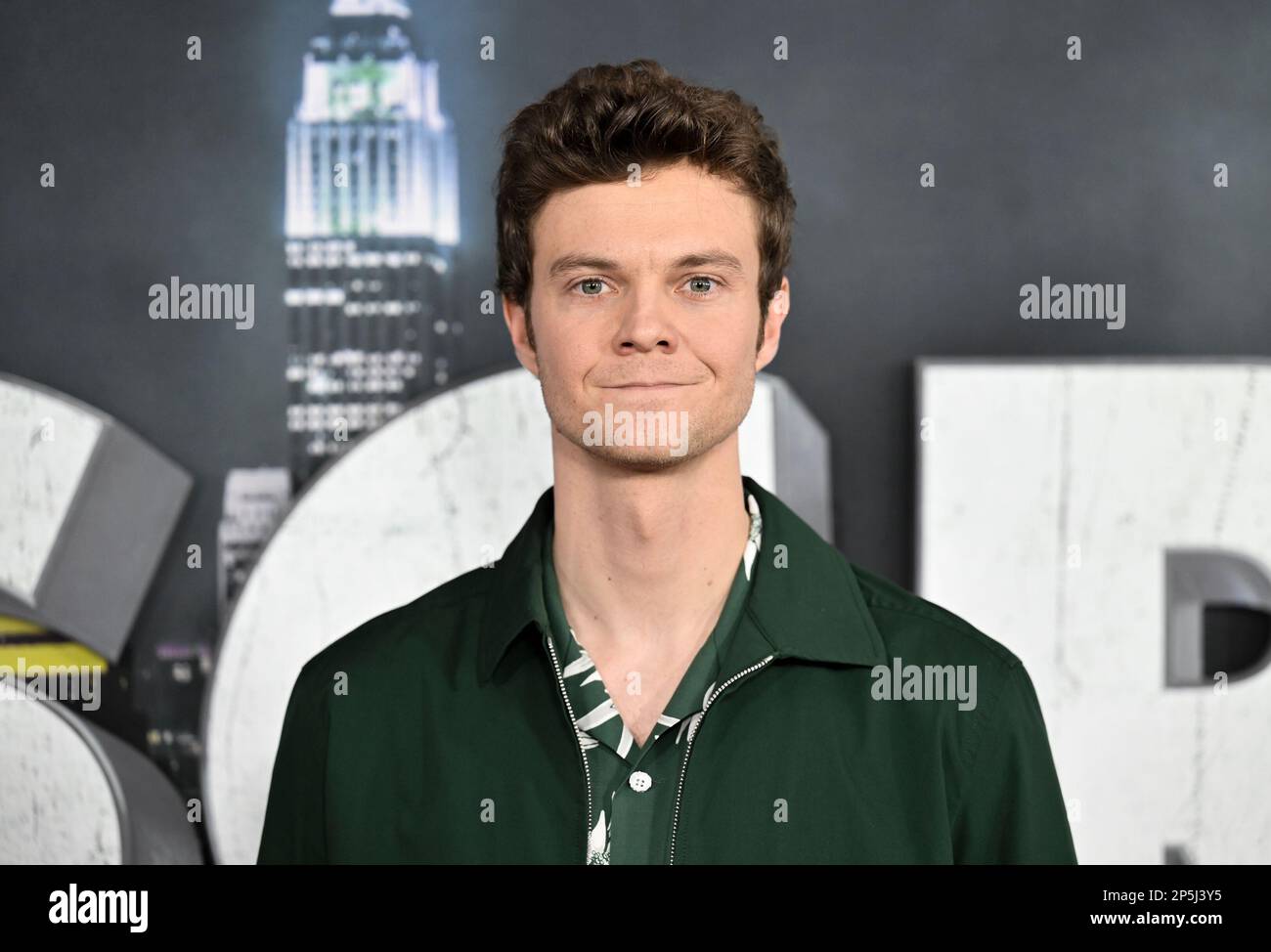 Jack Quaid attends the world premiere of "Scream VI" at AMC Lincoln ...