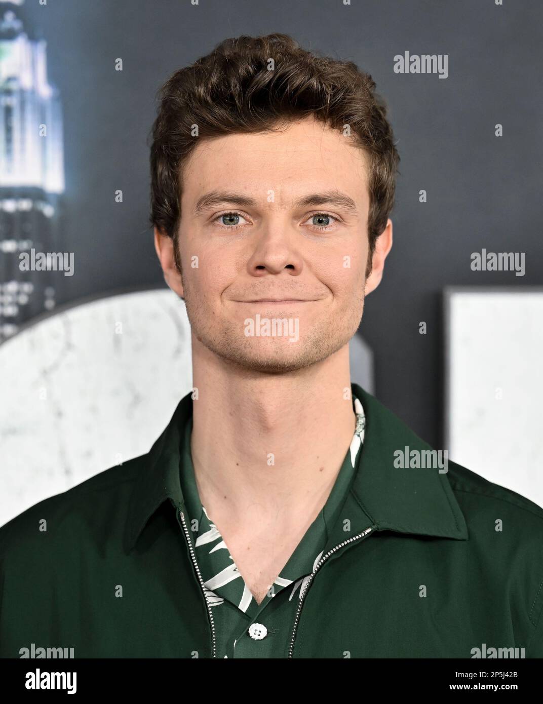 Jack Quaid attends the world premiere of "Scream VI" at AMC Lincoln ...