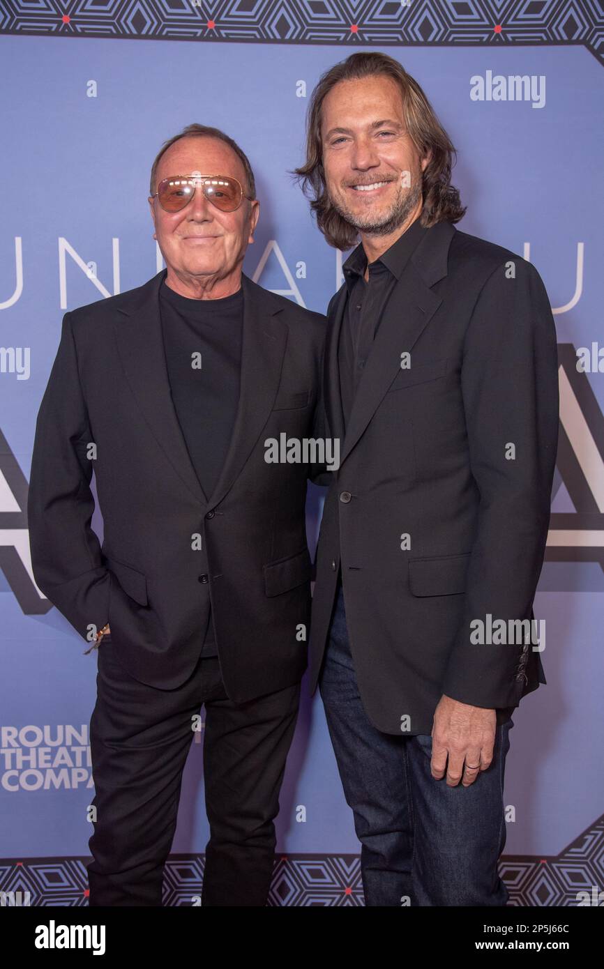 NEW YORK, NEW YORK - MARCH 06: Michael Kors and Lance Le Pere attend ...