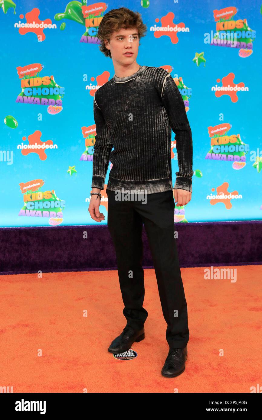 LOS ANGELES - MAR 4: Conor Sherry at the Kids Choice Awards 2023 at the ...