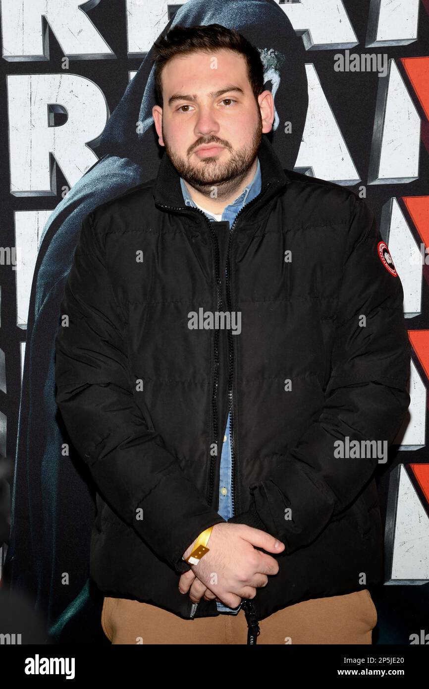 New York, NY on March 6, 2023. Daniel Greenberg attends the Scream VI ...