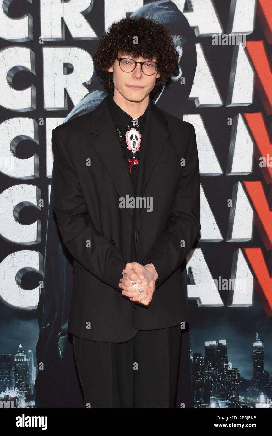 New York, USA. 06th Mar, 2023. Reece Feldman attends the Scream VI film ...