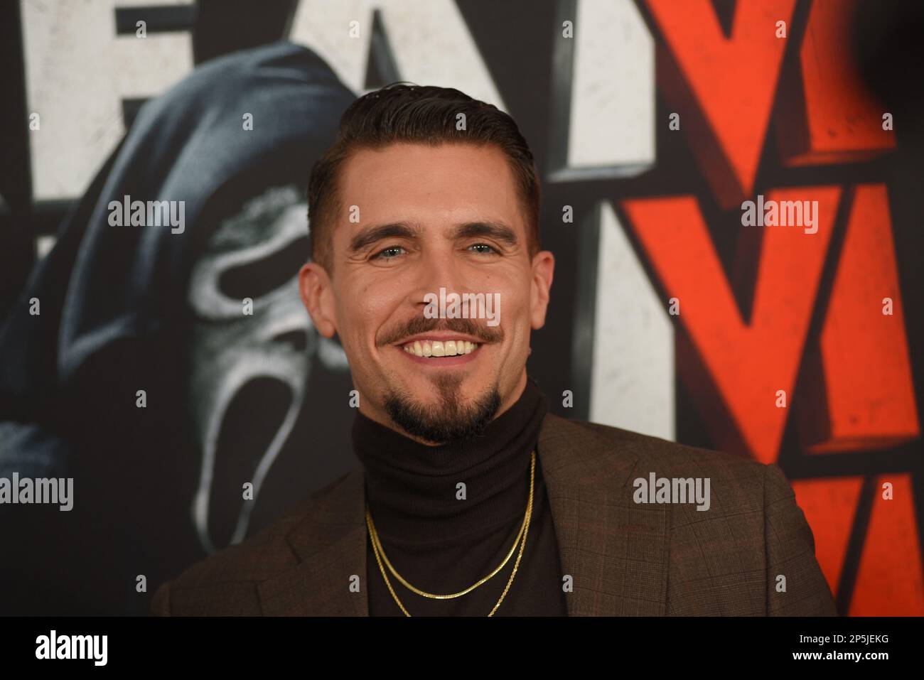 New York, USA. 06th Mar, 2023. Josh Segarra attends the Scream VI film ...