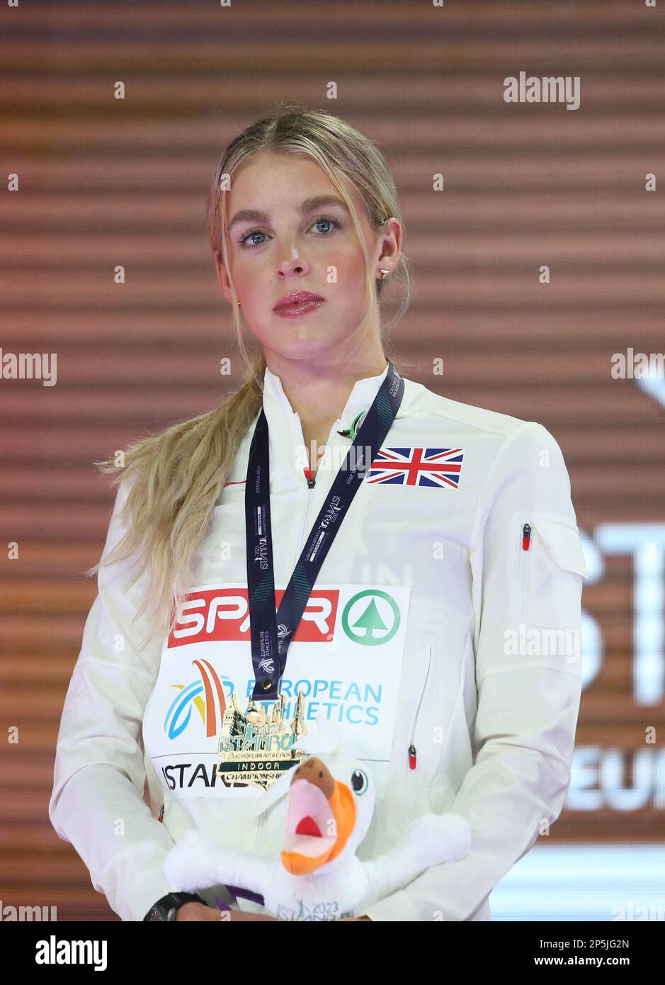 Keely Hodgkinson Of Great Uk On March 5 2023 At Atakoy Arena In Istanbul Turkey Photo