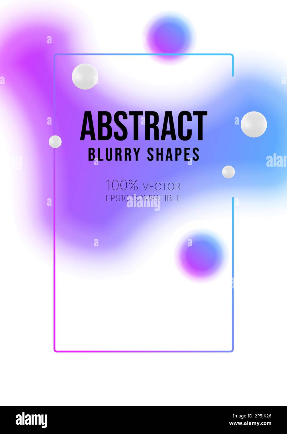 Abstract gradient shape vector poster background Stock Vector Image ...