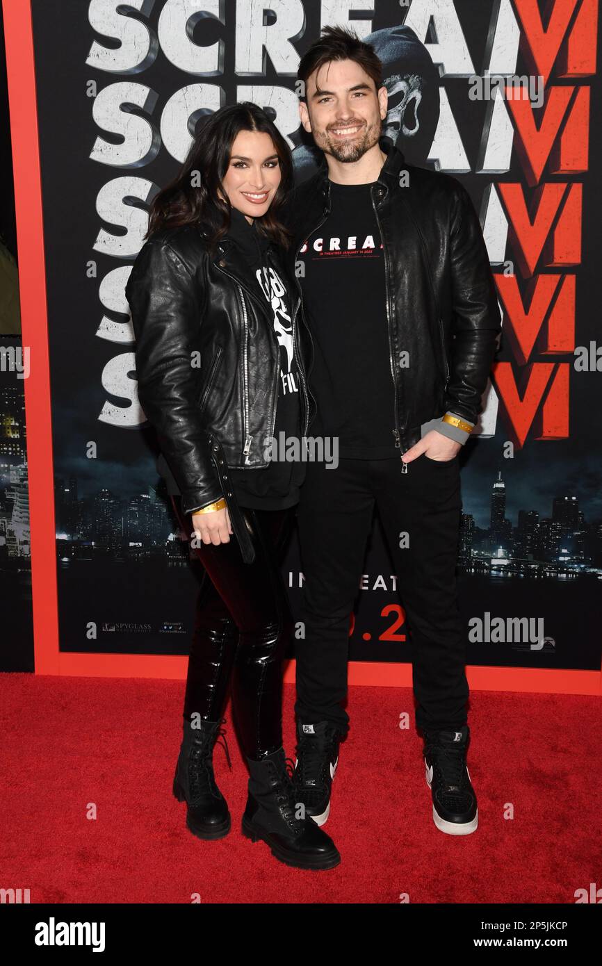 New York, USA. 06th Mar, 2023. Ashley Haibon and Jared Haibon attend ...