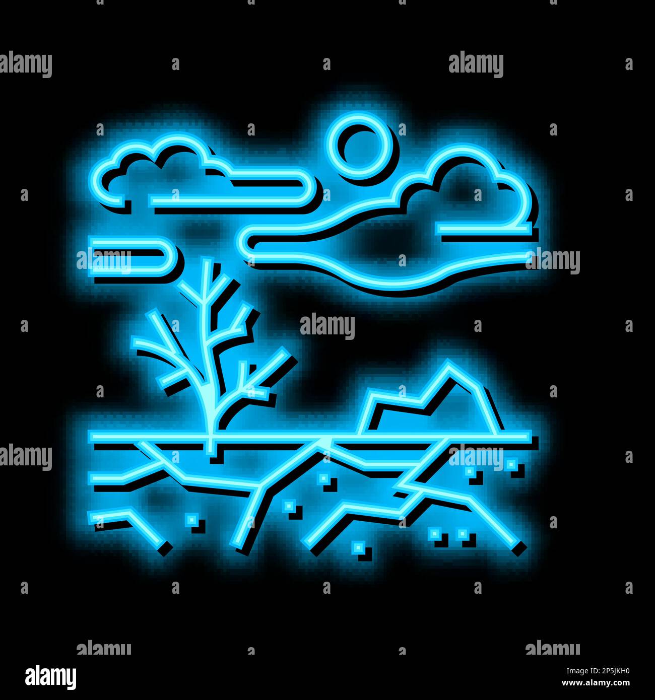 Barren urban landscape Stock Vector Images - Alamy