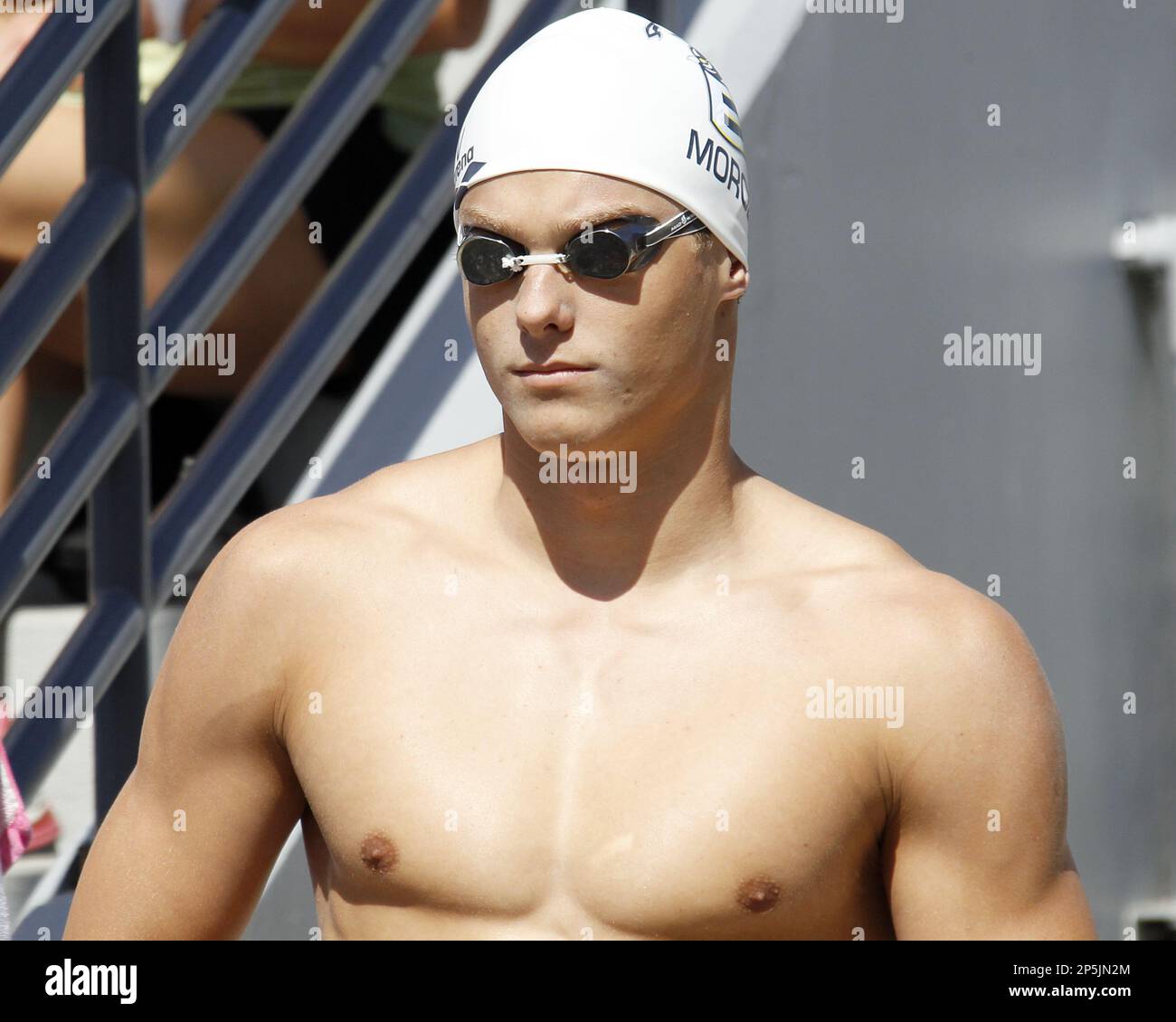 Russian Olympic Swimmer Vladimir Morozov (TROJ-CA) at the Speedo Grand ...