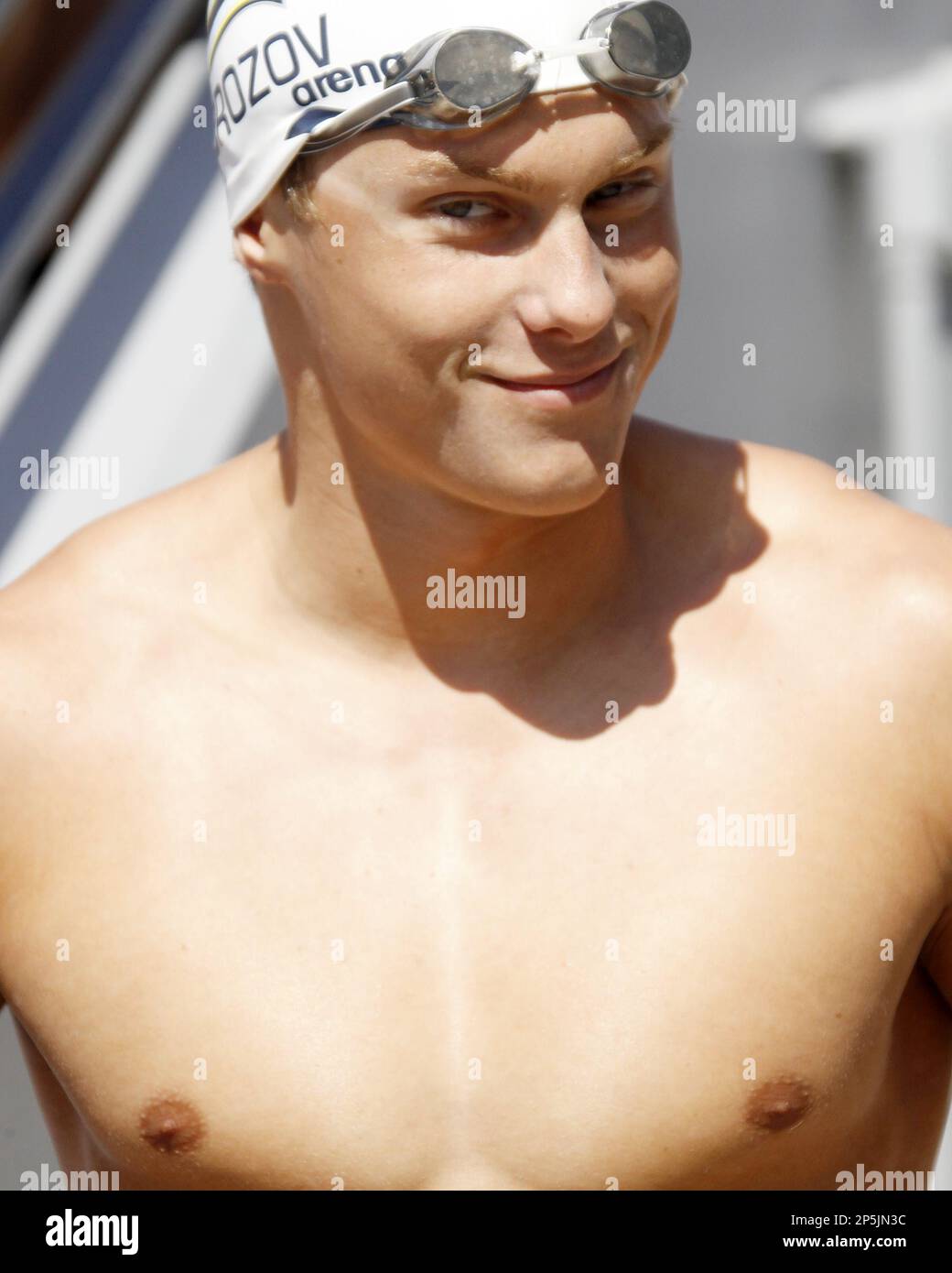 Russian Olympic Swimmer Vladimir Morozov (TROJ-CA) at the Speedo Grand ...