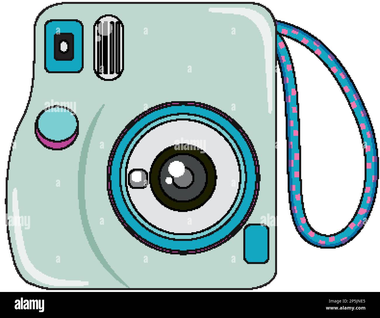 Instant camera icon in Stock Vector Images - Alamy